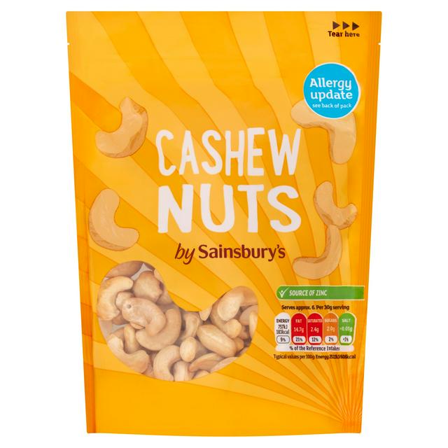 Sainsbury s Cashew Kernels 200g