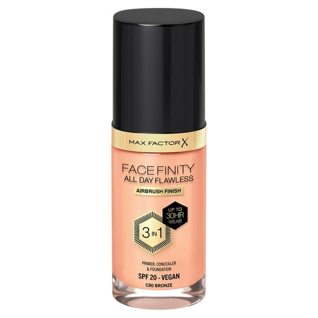 Max Factor All Day Flawless 80 Bronze Foundation 30ml Sainsbury s