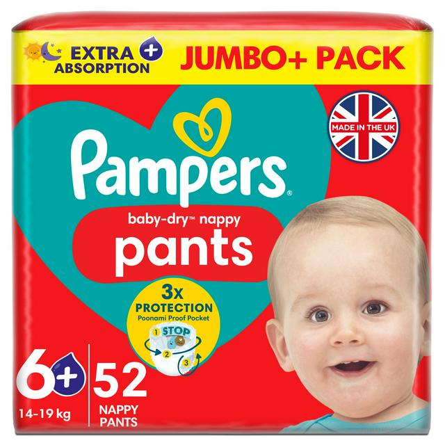 Pampers nappies size 6 store