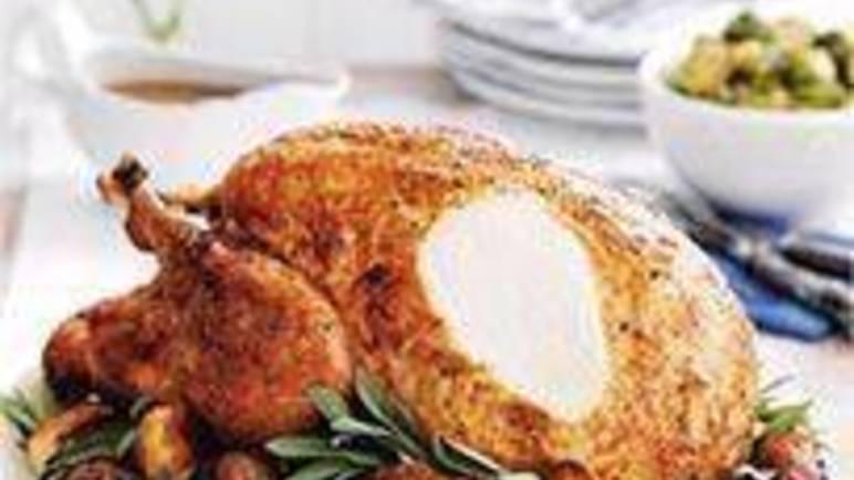 Turkey With Chestnut Stuffing